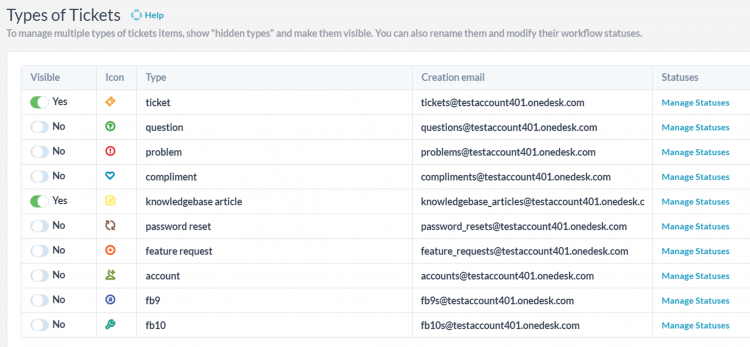Email to Ticket | Features | OneDesk HelpDesk & Project Management App