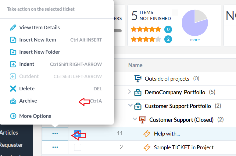 Archiving and Auto-Archiving Tickets (or Tasks)