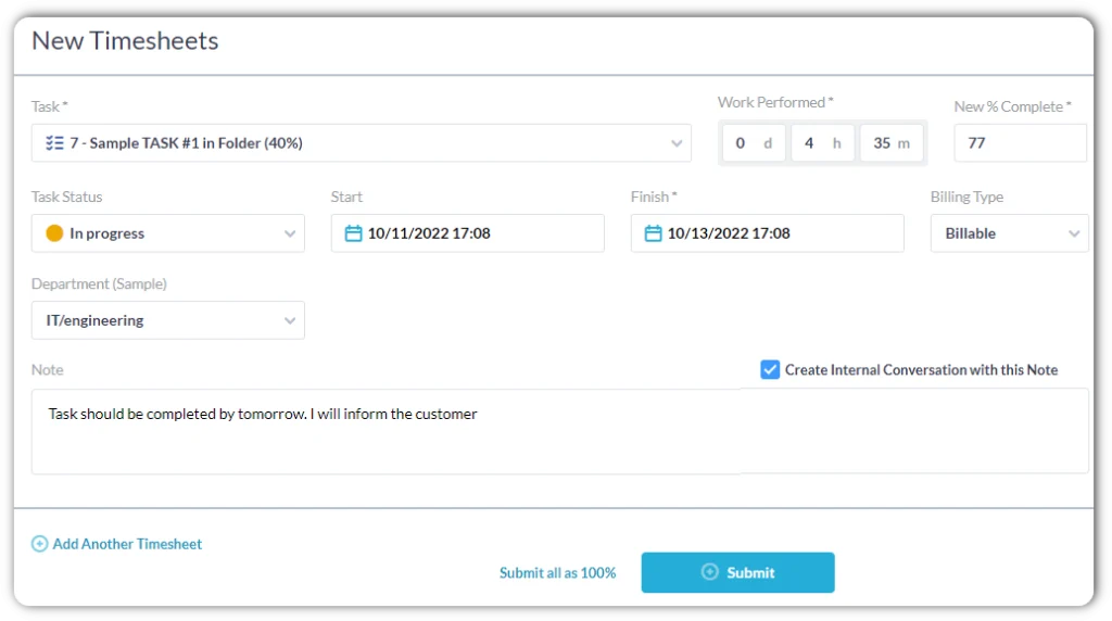 Tracking Time - Timesheets & Timers | Features | OneDesk Tracking Time - Timesheets & Timers | Features | OneDesk